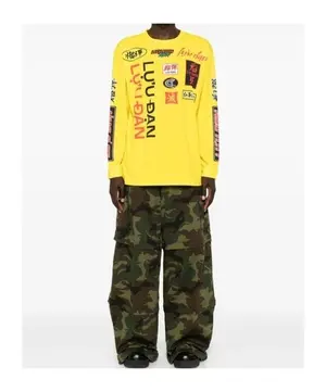 LU'U DAN Oversized Long-sleeved T-shirt