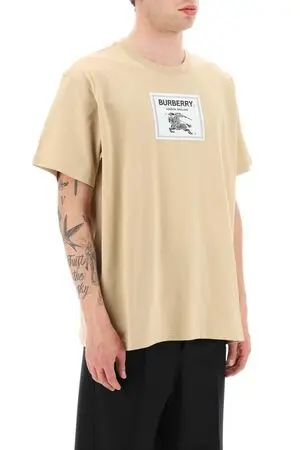 Burberry Logo-print Detail T-shirt