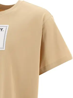 Burberry Logo-print Detail T-shirt