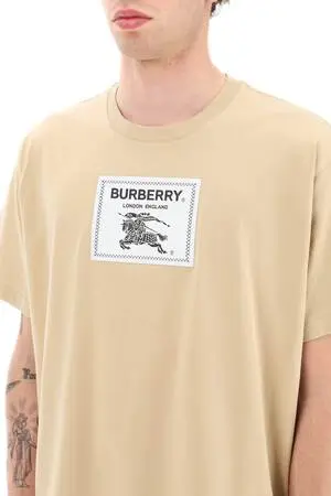 Burberry Logo-print Detail T-shirt