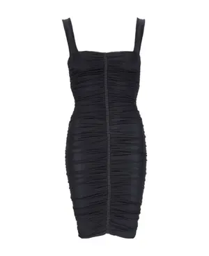 Givenchy Ruched Sleeveless Mini Dress
