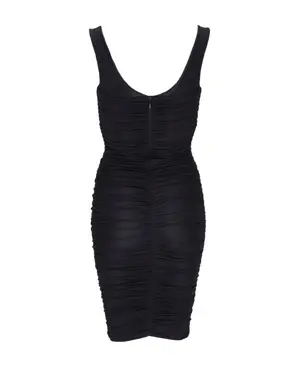 Givenchy Ruched Sleeveless Mini Dress