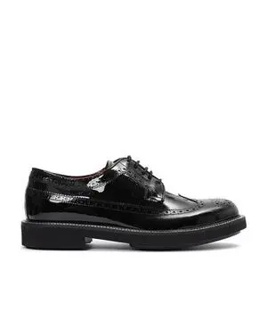 Emporio Armani Patent Leather Wingtip Oxfords
