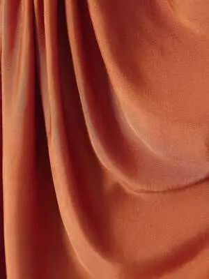 Rick Owens Sleeveless Pleated Maxi Dress With Side Slits