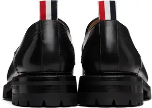 Thom Browne Leather Classic Penny Loafers - Black