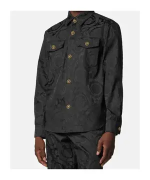 Versace Barocco Pattern Jacquard Jacket