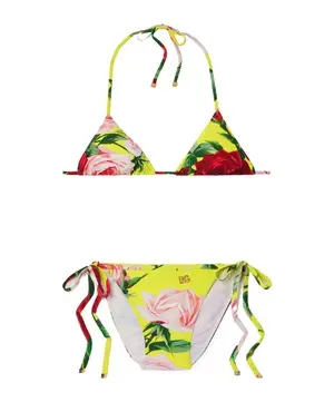 Dolce & Gabbana Floral Print Bikini - Multicolor