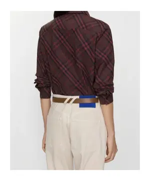 Burberry Slim Fit Check Shirt