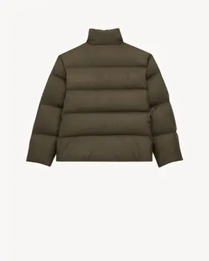 Saint Laurent High-neck Down Jacket