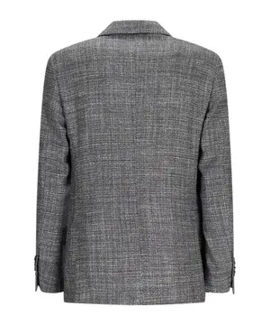 LARDINI Single-breasted Blazer - Gray