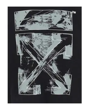Off-White Paint Arrow Skate Hoodie - Black