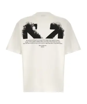 Off-White Logo Printed Crewnek T-shirt