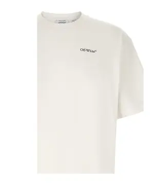 Off-White Logo Printed Crewnek T-shirt