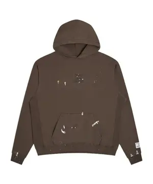 GALLERY DEPT. French Logo Painted Hoodie - Tan