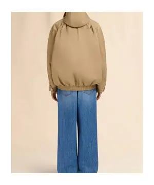 Marni Embroidered Logo Zip-up Bomber Jacket