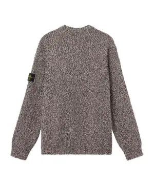 Stone Island Textured Crew Neck Knitted Sweater - Oleander