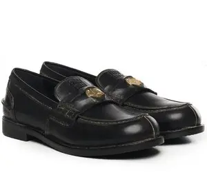 Miu Miu Embossed Loafers