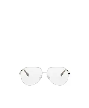 Celine Full-rimmed Eyeglasses With Plano Lenses - Silver