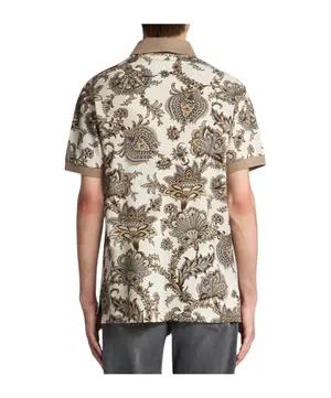 Etro Paisley Printed Polo Shirt