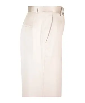 FORTE_FORTE Belted Casual Pants - White