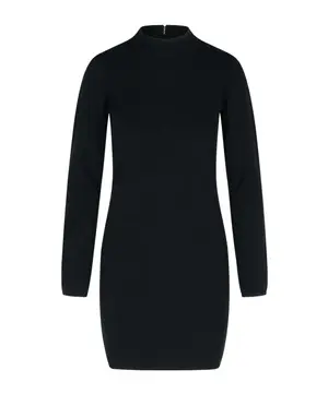 Mock Neck Mini Dresses