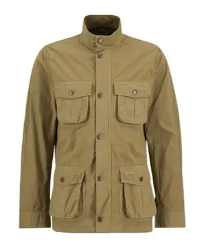 Barbour Corbridge Utility Jacket With Multiple Pockets - Brown