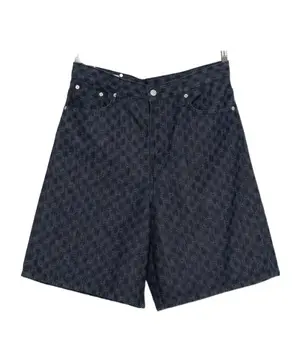 Dries Van Noten Denim Shorts With Belt Loops