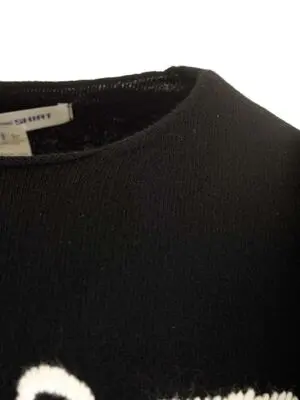 Comme Des Garçons Crew Neck Long Sleeve Sweater