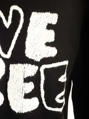 Comme Des Garçons Crew Neck Long Sleeve Sweater