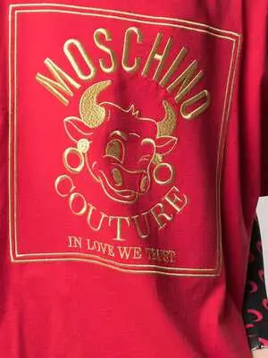 Moschino Printed T-shirt - Red