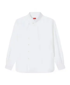 Kenzo Double Breasted Shirt In Cotton