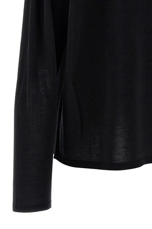 TOTEME Round Neck Long Sleeve Sweater