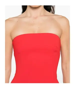 Solace Strapless Flared Maxi Dress