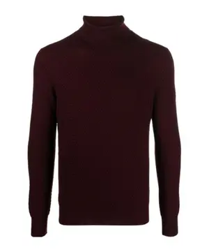 Tagliatore Long Sleeved Roll Neck Jumper - Black
