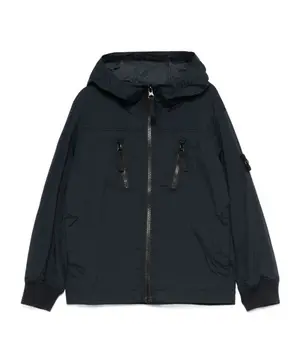 Stone Island Hooded Sport Jacket - Blue