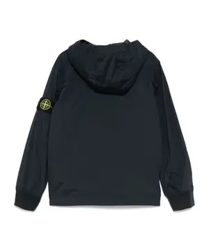 Stone Island Hooded Sport Jacket - Blue