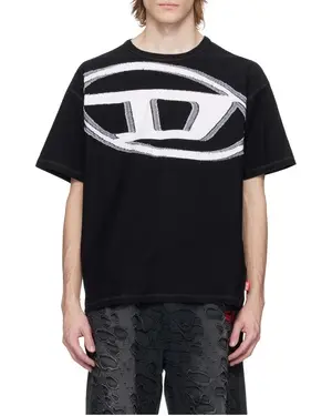 DIESEL® T-doxt Crewneck T-shirt - Black