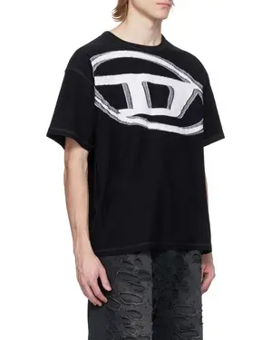 DIESEL® T-doxt Crewneck T-shirt - Black