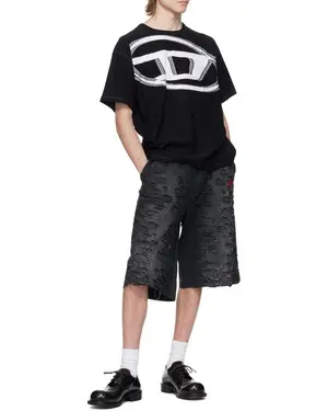 DIESEL® T-doxt Crewneck T-shirt - Black