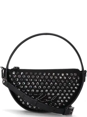 Karl Lagerfeld Studded Shoulder Bag