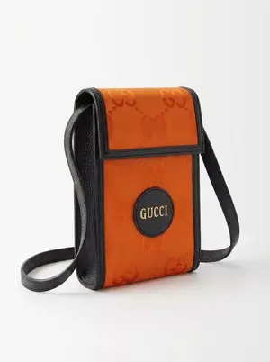 Gucci Off The Grid Gg Supreme Phone Pouch - Multicolor