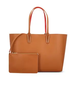 CHRISTIAN LOUBOUTIN Cabata Large Tote Bag - Brown