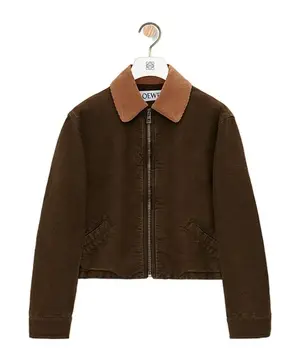 Loewe Logo Patch Regular Fit Jacket