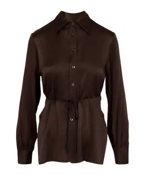 Semicouture Tie Detailed Shirts For Women