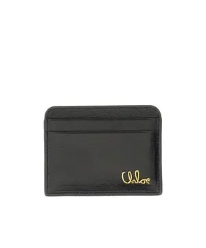 Chloé Iconic Card Holder - Black