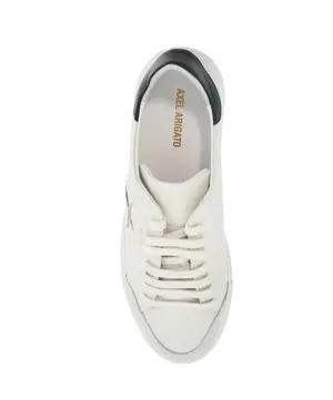 Axel Arigato Leather Bird Embroidered Lace-up Low-top Sneakers - White