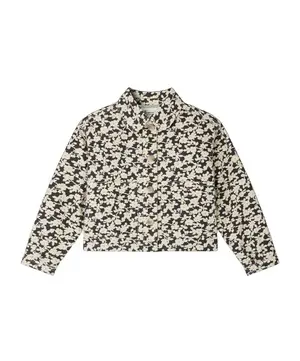 Bonpoint Long Sleeve Floral Casual Jacket