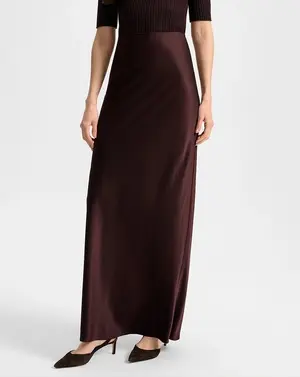 Veronica Beard Medina Silk Maxi Skirt