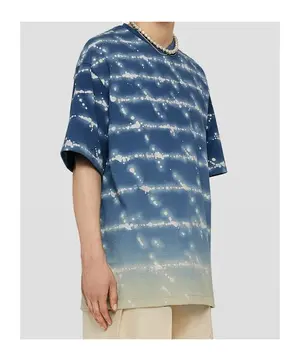JIL SANDER Gradient Effect Crewneck T-shirt