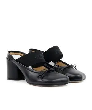 MAISON MARGIELA Leather Heeled Slip-on Pumps